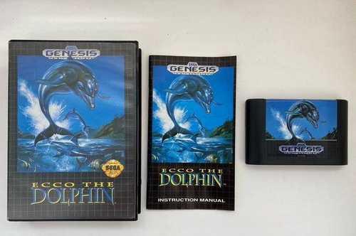 Оригинал Sega Genesis - Ecco The Dolphin