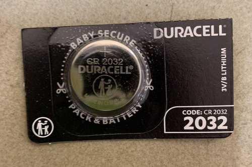 Батарейка Duracell 2032