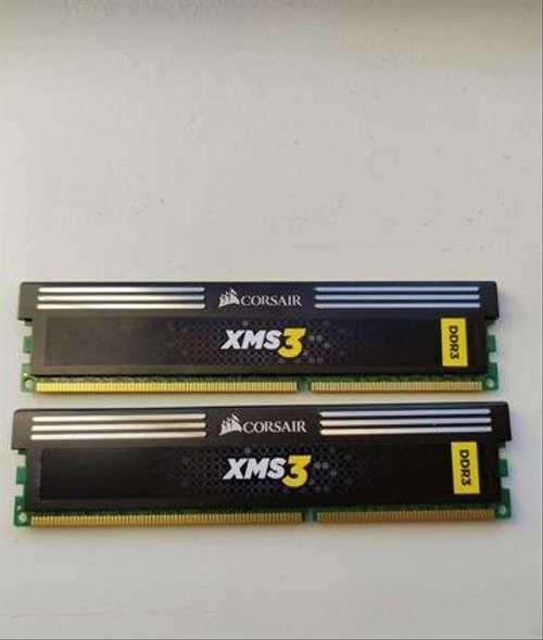 Оперативная память Corsair XMS3 2x8Gb DDR3 1600MHz