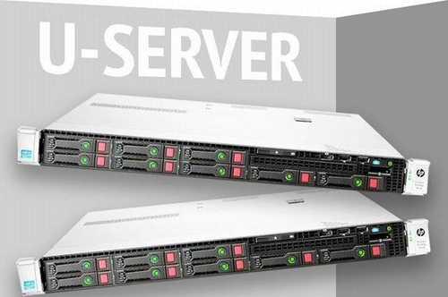 Сервер HP DL360p Gen8 8SFF p420i ZM 530SFP+ 2x460W