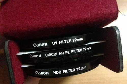 Canon FS-72U Filter Set набор светофильтров Япония