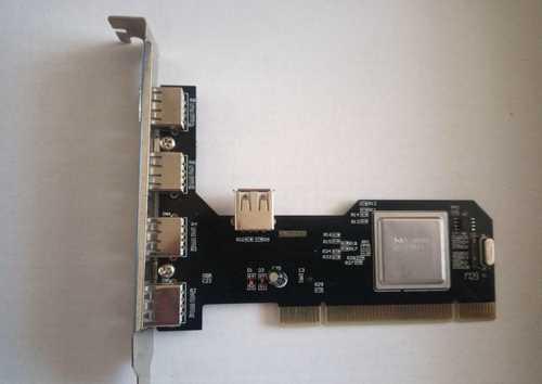 Контроллер USB 2.0 4 порта PCI