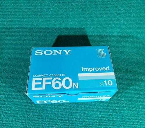 Аудио кассеты новые. Sony EF60n