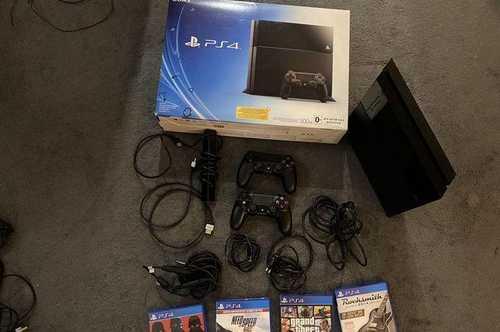Игровая приставка Sony PlayStation 4 Fat