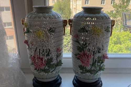 Китайские декоративные вазы