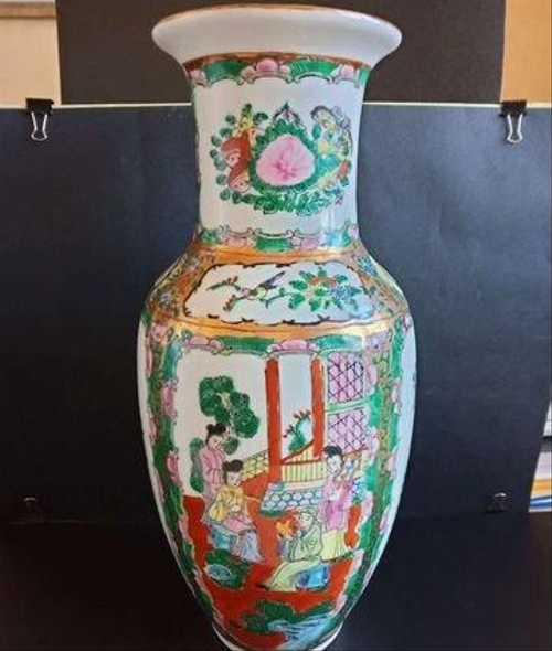 Фарфоровая ваза Старый Китай