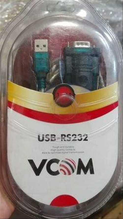 Кабель vcom USB - DB9 (VUS7050)