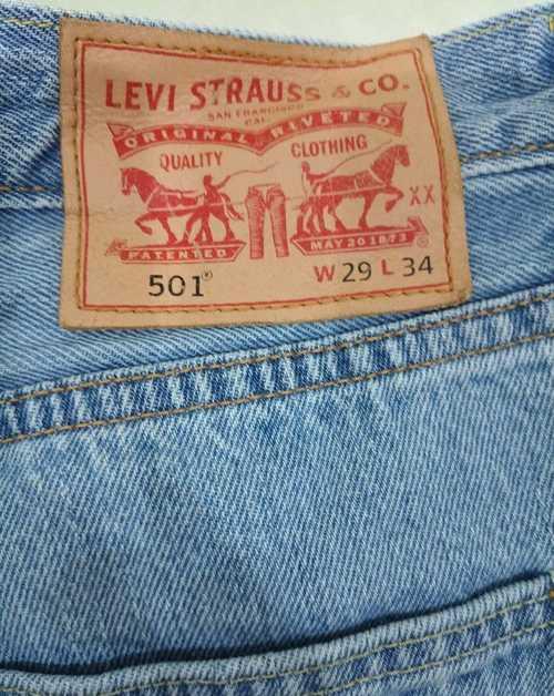 Джинсы levis 501
