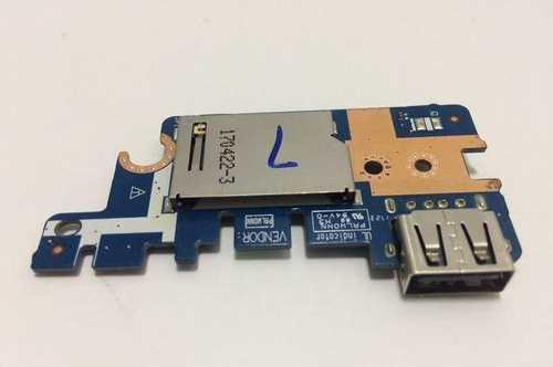 Плата USB+CardR ноутбука HP 15-BS,15-BS537UR