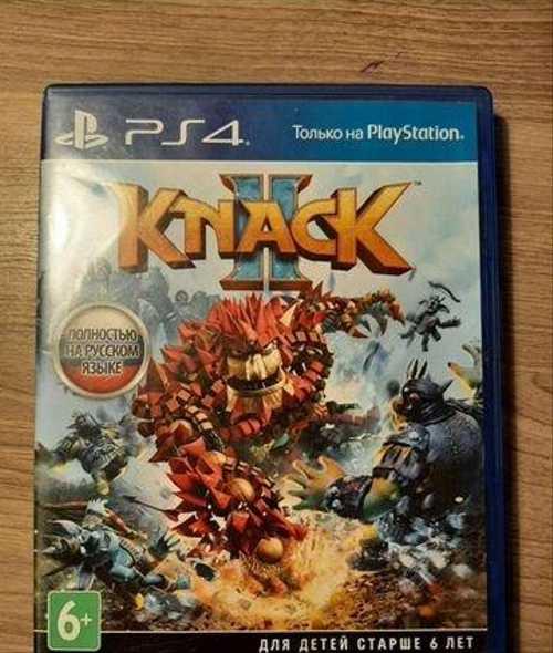Игра пс 4 Knack2