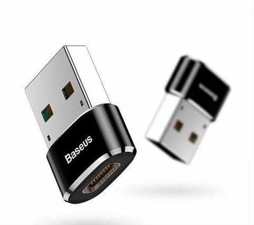 Переходник Baseus USB - Type-C Adapter Converter 5