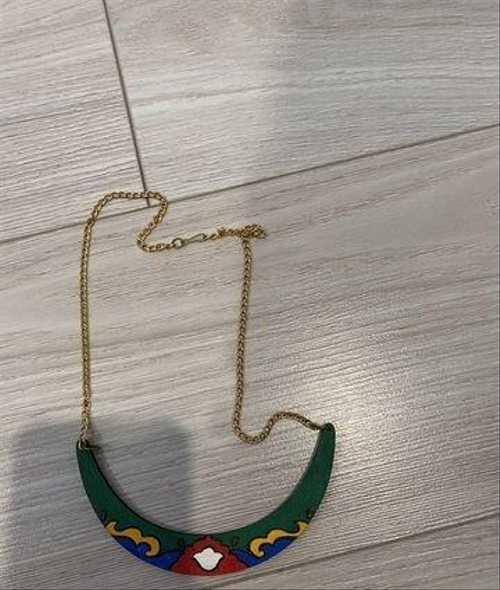 Брошь, Ожерелье с татарским орнаментом