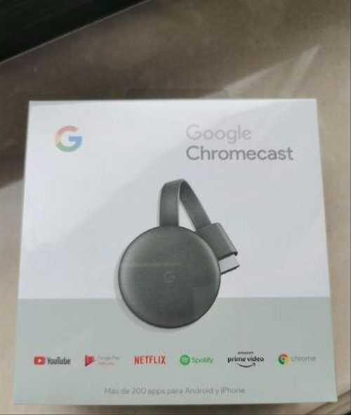 Google chromecast 3 *новый запечатанный