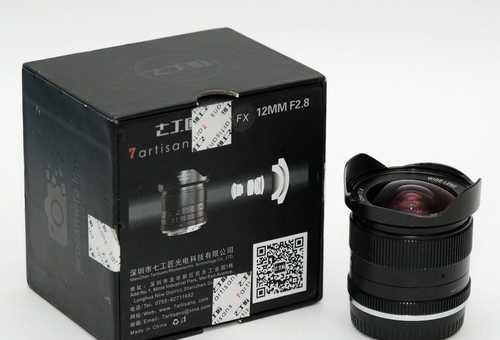 Объектив 7Artisans 12mm F2.8 Fuji