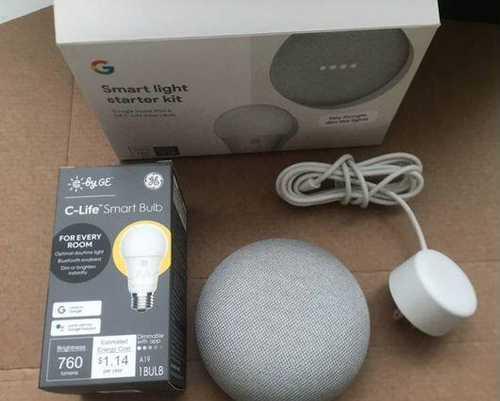 Google Home Mini (Smart light starter kit)