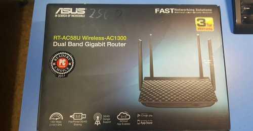 Роутер asus AC58U AC1300