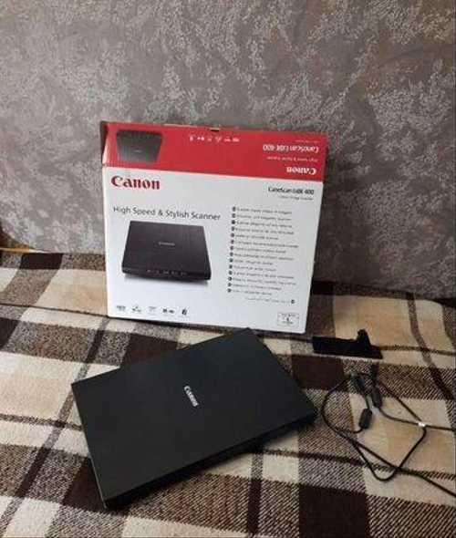 Сканер canon lide 400 не сканирует