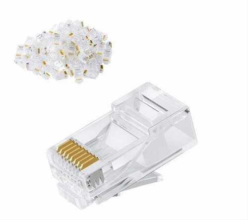 Коннектор RJ45 для "витой пары" UTP (8P8C), кат. 5