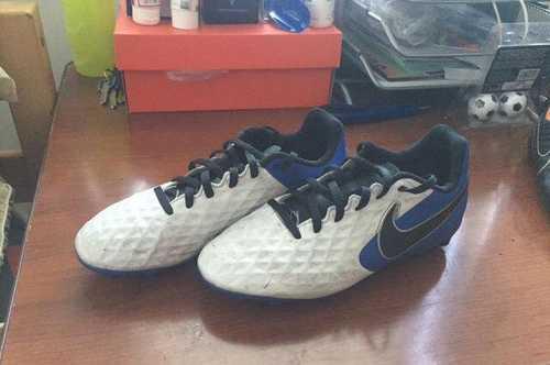 Бутсы nike tiempo размер 37,5