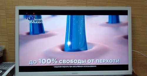 Телевизор Samsung 32" белый, смарт