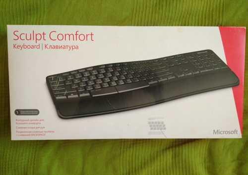 Беспроводная клавиатура Microsoft Sculpt Comfort