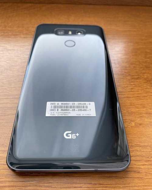 LG G6+ черный, 128 гб