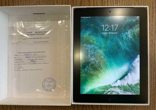 iPad 4 64гб +сим