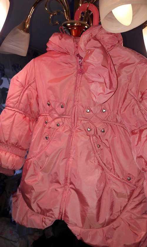 Детское пальто для девочки фирмы "Orby"