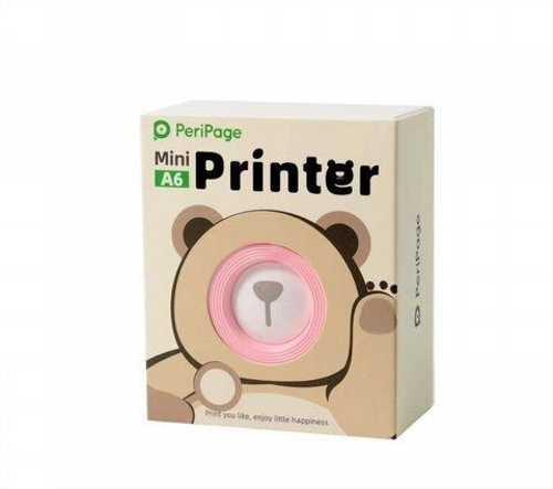 Портативный принтер PeriPagy A6