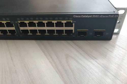 Коммутатор L3 Cisco 3560-POE 24