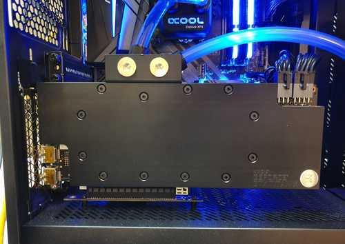 Zotac Geforce GTX 1080 ti 11gb с водоблоком EK