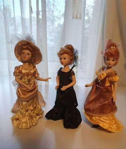 Фарфоровые куклы "Дамы эпохи"