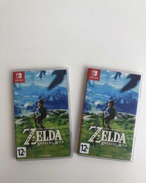 Игра Zelda breath of the wild для Nintendo Switch