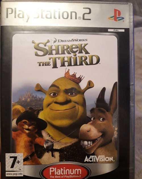 PS2, PlayStation 2 - Shrek the third