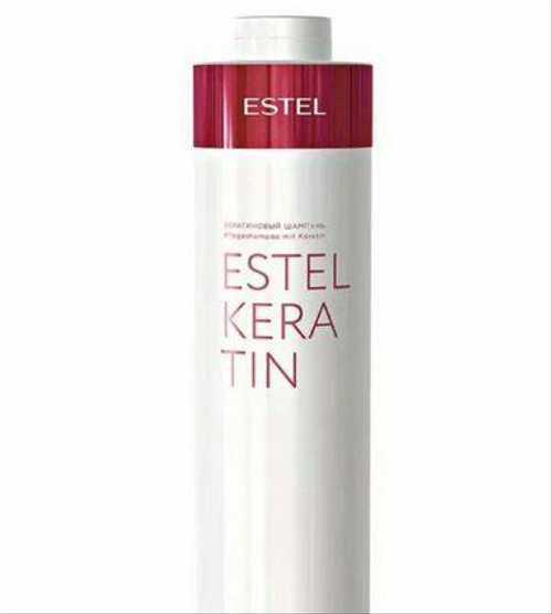 Кератиновый шампунь estel keratin 1000мл