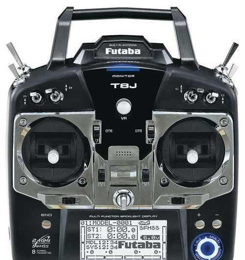 Futaba 8JA 8-Ch 2.4GHz Air S-fhss Mode 2 (Новая)