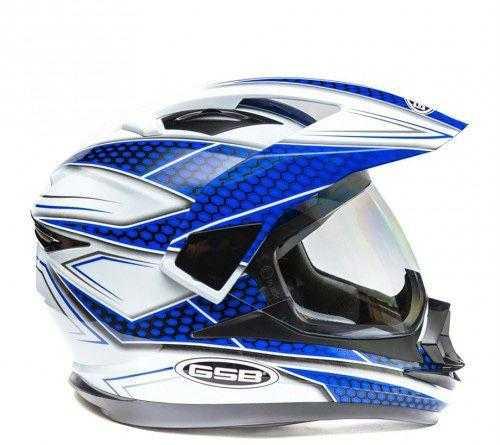 Шлем GSB XP 14A White/Blue