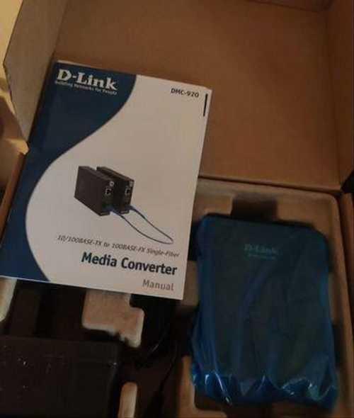 Медиа конвертер D-Link DMC 920T