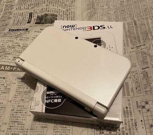 New Nintendo 3DS XL Pearl White + Luma (Игры)