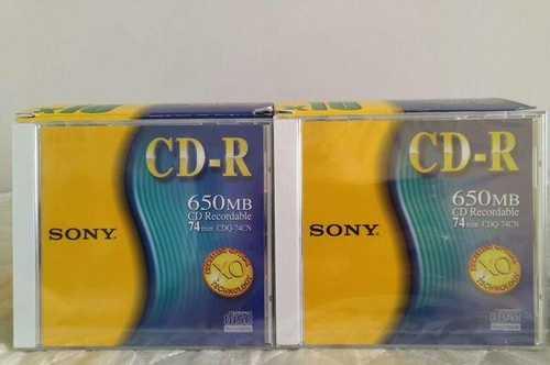 Японские CD-R Sony 10CDQ74CN