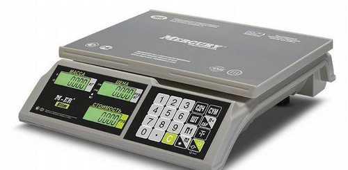 Весы торговые настольные M-ER 326AC-15.2 Slim