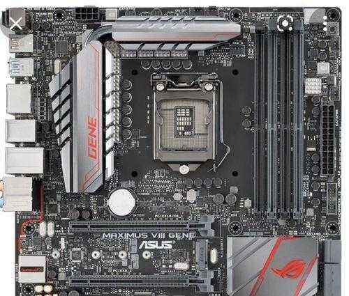 Материнская плата asus viii gene maximus