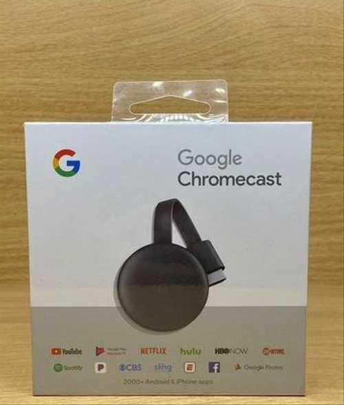 Google chromecast 2018 новый оригинал