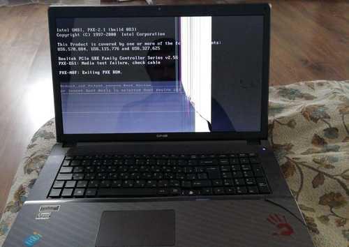 Ноутбук на запчасти dns w670shq