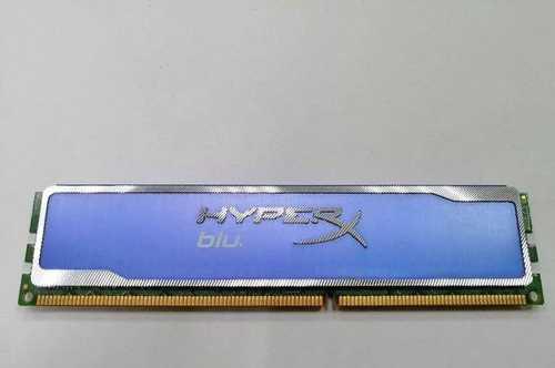 Оперативная память DDR3 KingstonHyperX 8Gb 1600MHz
