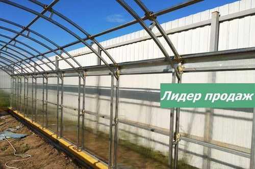 Теплица прямостенная