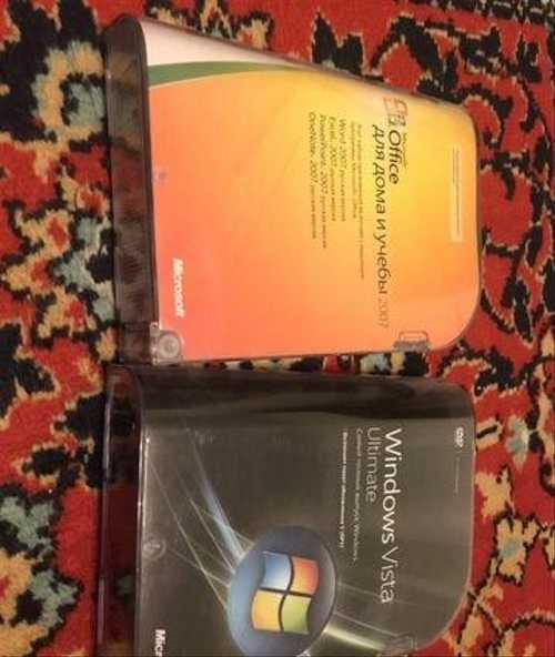 Windows Vista + office лицензионные