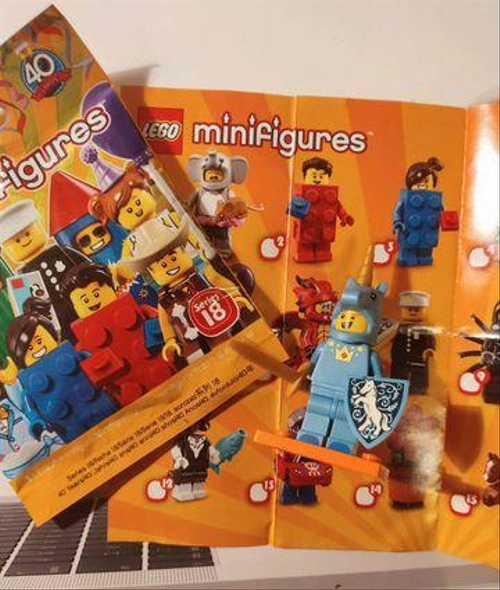 Lego 71021 юбилейная серия 18 minifigures, 4 серия