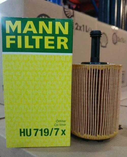 Масляный фильтр mann filter hu 719/7 x