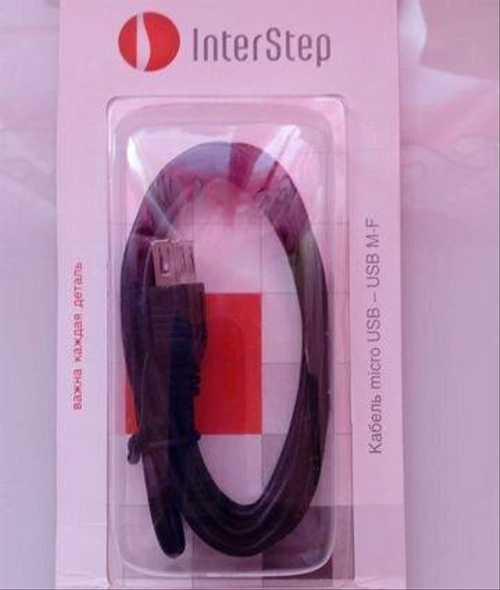 Кабель micro USB- USB M-F